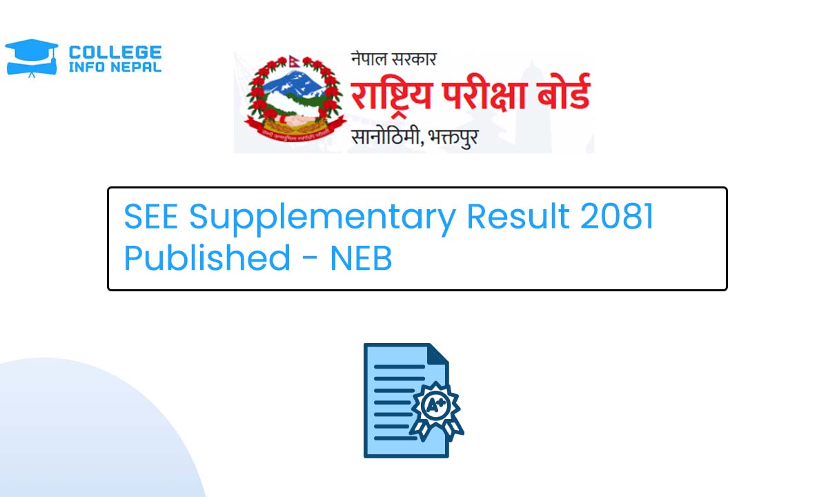 SEE Supplementary Result 2081 Published - NEB